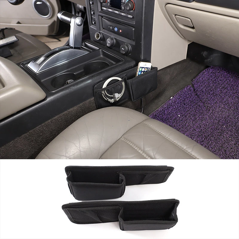 Black Hummer H2 Interior