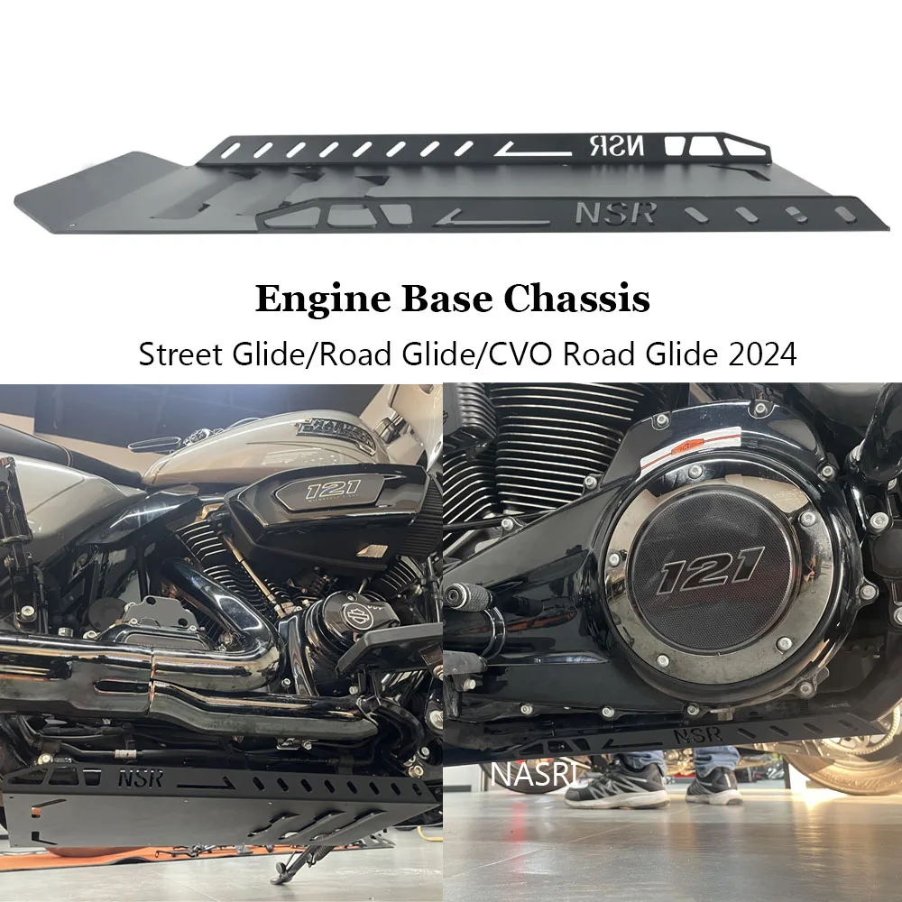 2024-Motorcycle-Accessories-Skid-Plate-Lower-Engine-Base-Chassis-Guard ...