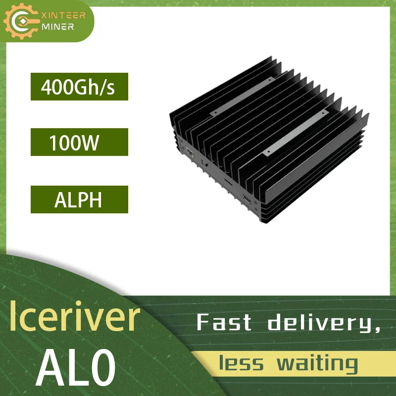 New-Iceriver-ALPH-AL0-400Gh-s-100W-ALPH-Miner-KS0-Ultra-400G-KAS-with ...