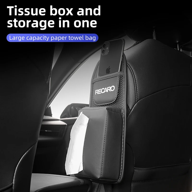 Car-Seat-Side-Storage-Bag-Hanging-Tissue-Phone-Organizer-For-Racing ...