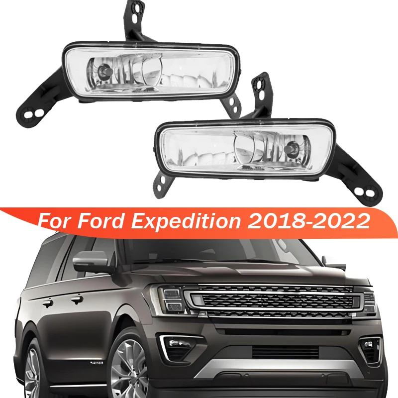 Car Front Bumper Fog Light Lamp Assembly For Ford Expedition 2018 2019 ...
