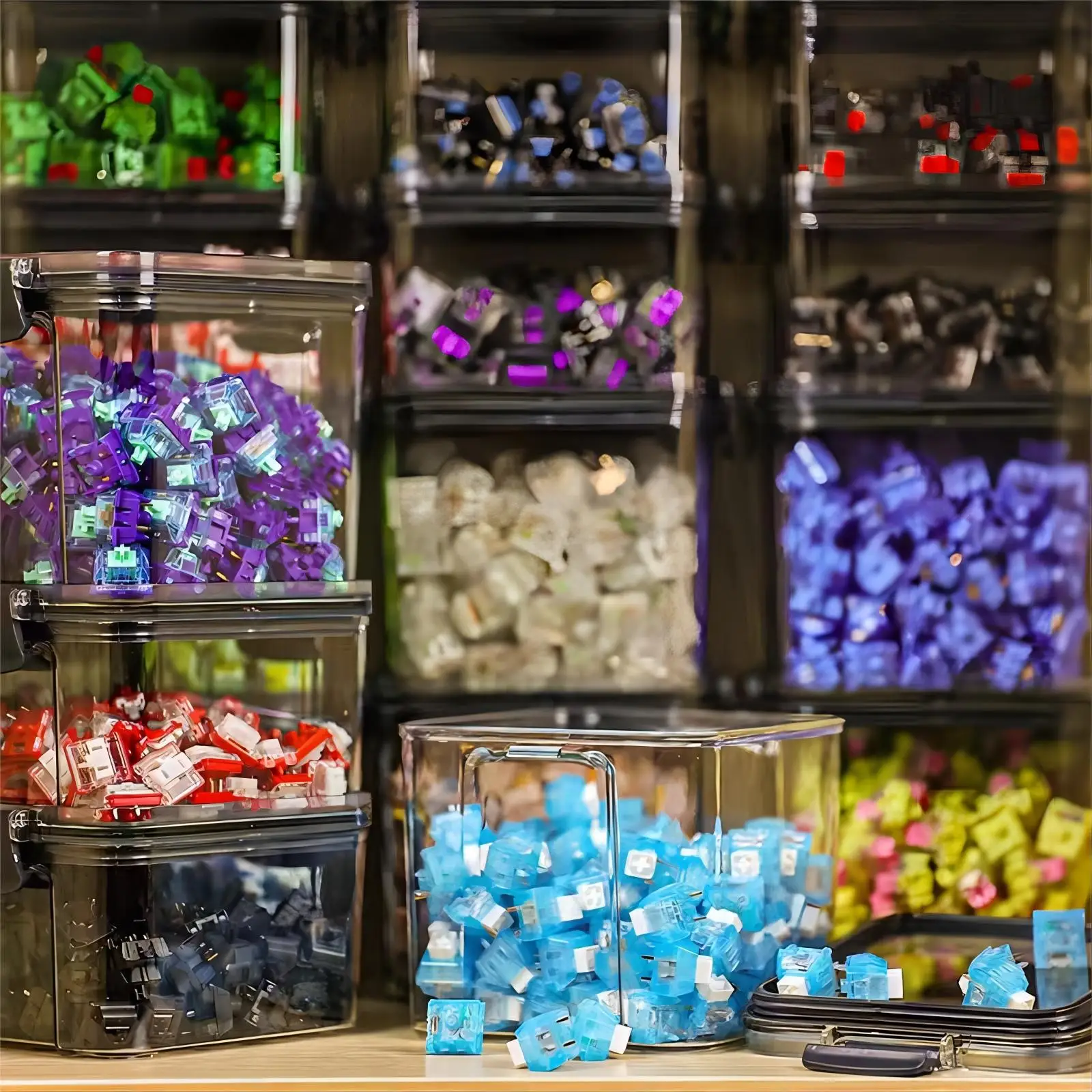 Translucent-Keycaps-Storage-Box-Switch-Storage-Case-for-Mechanical ...