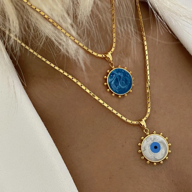 Possession-Necklace-Zircon-evil-eye-sun-Pendant-Necklace-For-Women ...