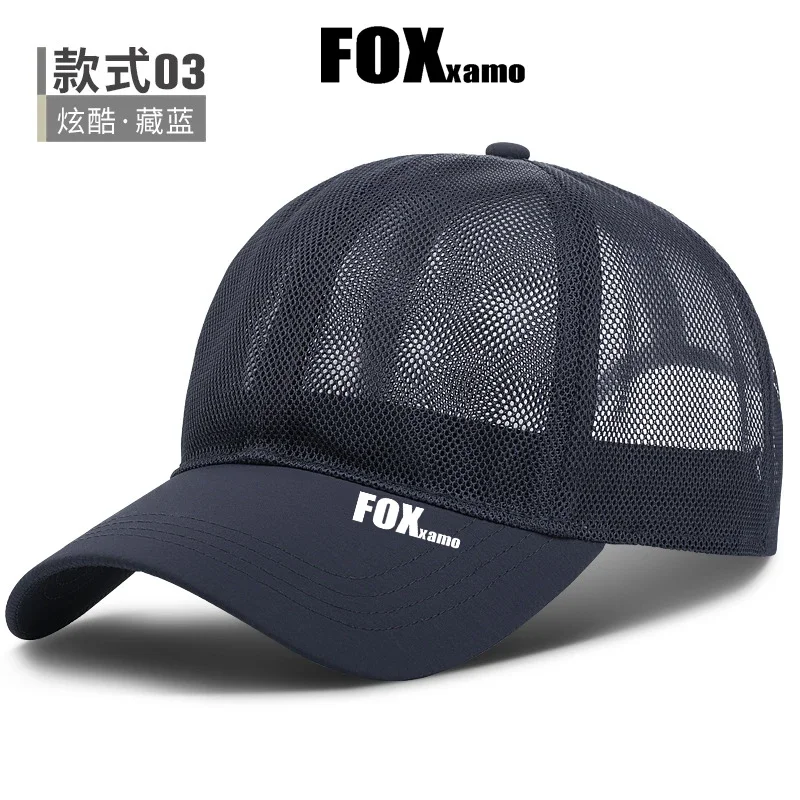 Foxxamo-Unisex-Cap-Casual-Mesh-Baseball-Cap-Adjustable-Snapback-Hats ...