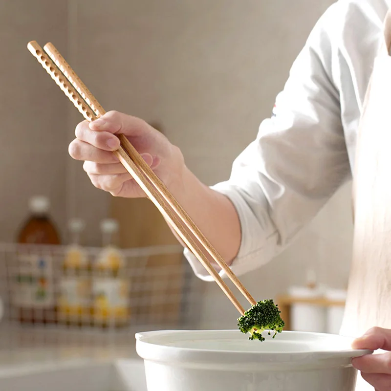 Wooden Chopsticks Cooking | Wooden Frying Chopsticks | Long Chopsticks ...
