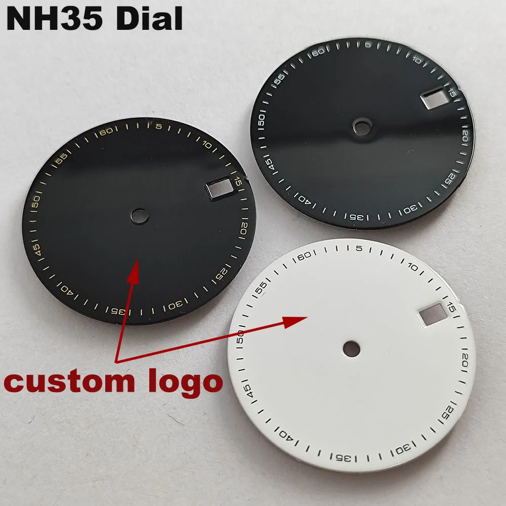 28.5mm dial customized logo glossy dial modification suitable for ...