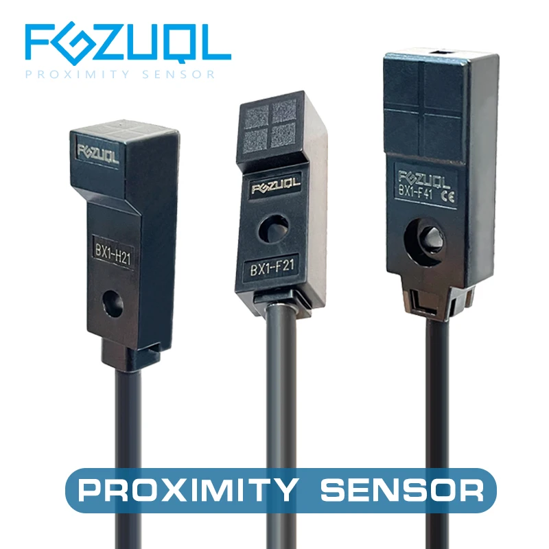 Miniature Square Proximity Sensor Switch 12V24VDC 3-wire Metal ...