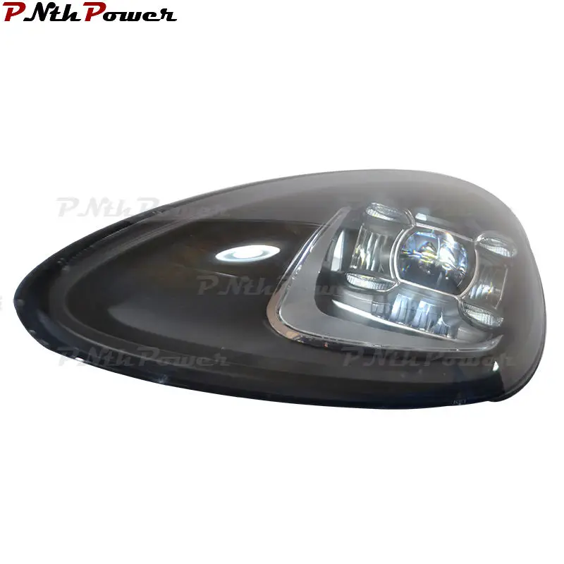Pair Pnthpower Facelift Upgrade 4 Lens Headlight Headlamp for Porsche ...