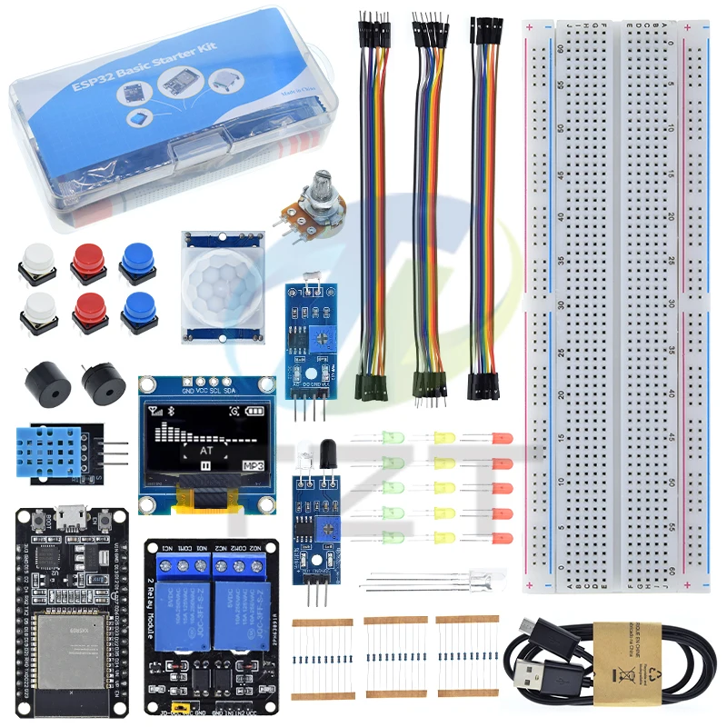 B-sico-Starter-Kit-para-o-Projeto-Arduino-WiFi-Development-Board-Kit-de ...