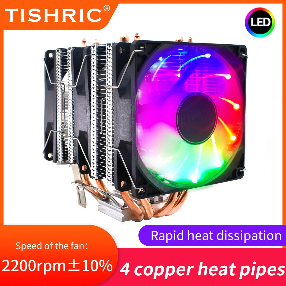 Tishric x79/x99 processador cooler cpu cooler lga 1155 2011 1366 775 ...