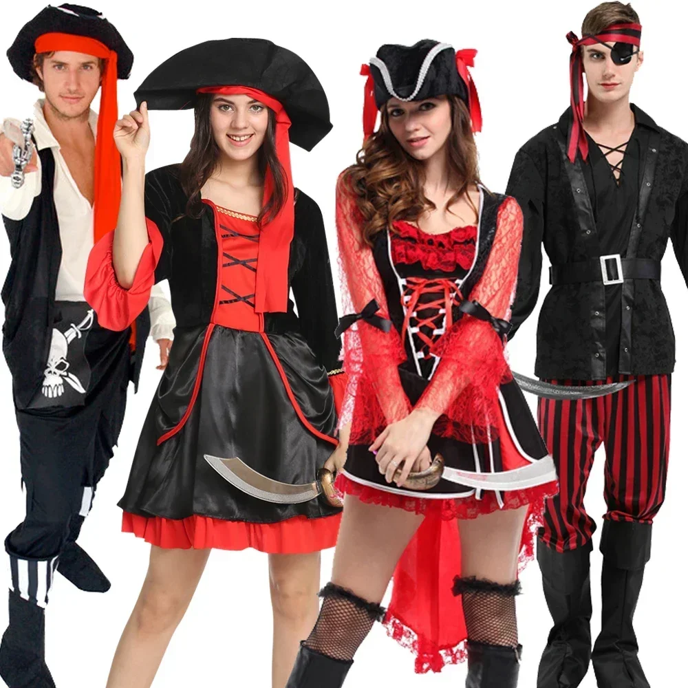 Christmas-Cosplay-Costumes-Captain-Pirates-Caribbean-Jack-Sparrow-Adult ...
