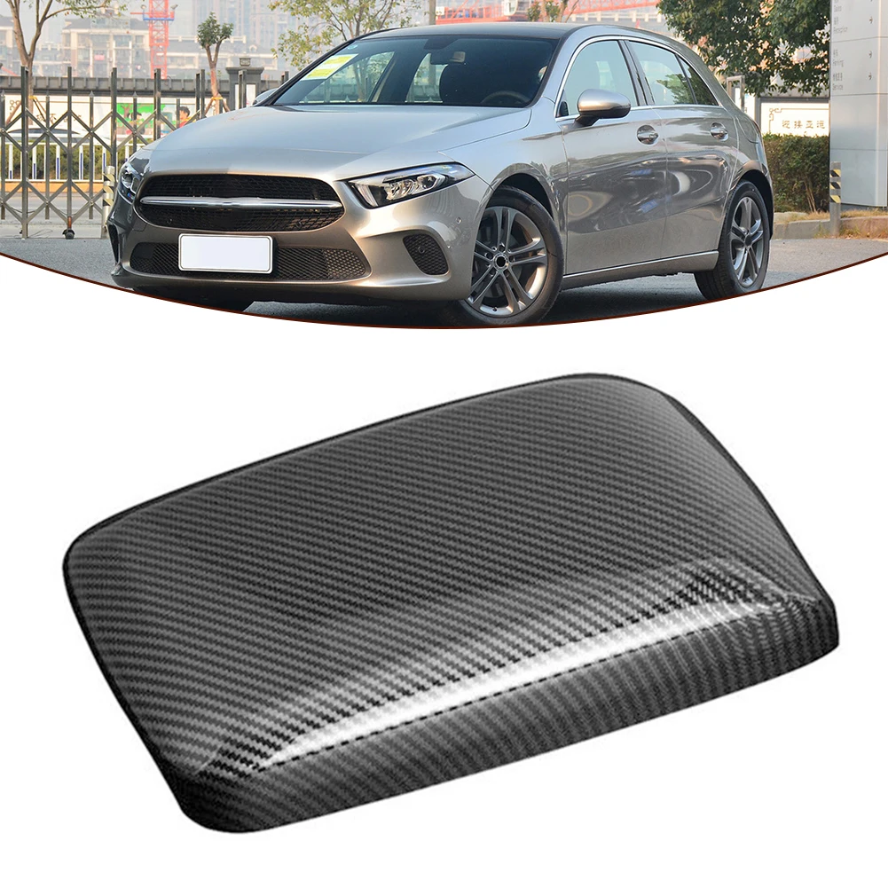 Console Armrest Box Cover Trim Black Car Accessories Kit Replacement ...