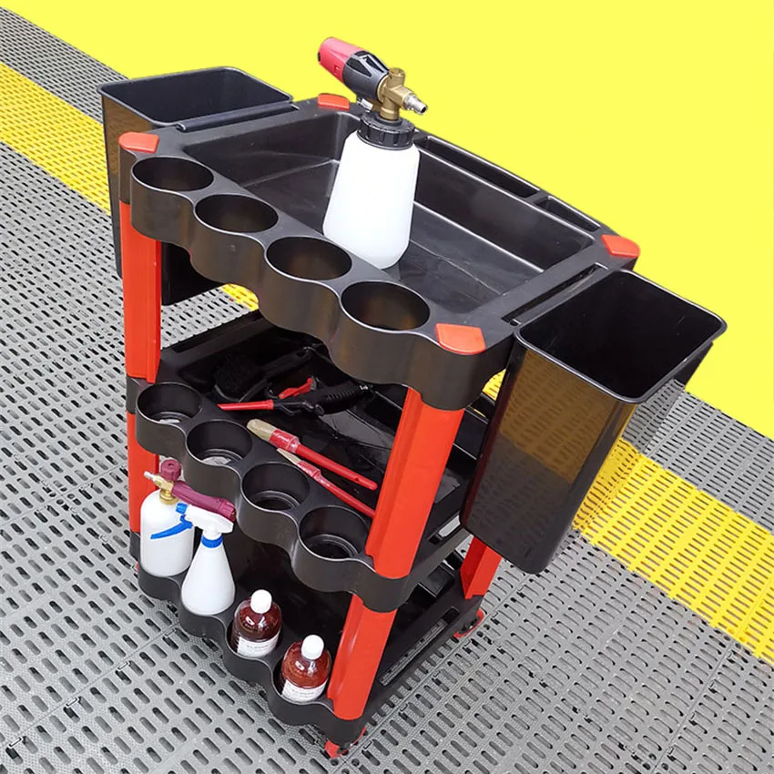Beauty-Tool-Cart-with-Wheels-Car-Wash-Handcart-3-Layer-Multi-functional ...