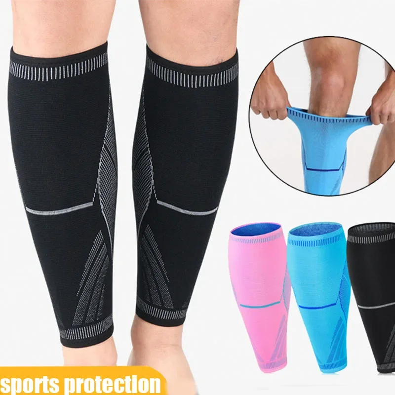 1PC-Sports-Leg-Compression-Sleeves-Basketball-Knee-Brace-Protect-Calf ...