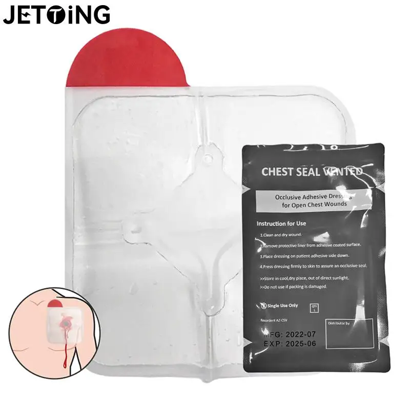 Medical-Vent-Chest-Seal-Vented-Outdoor-Emergency-Rescue-Medical ...