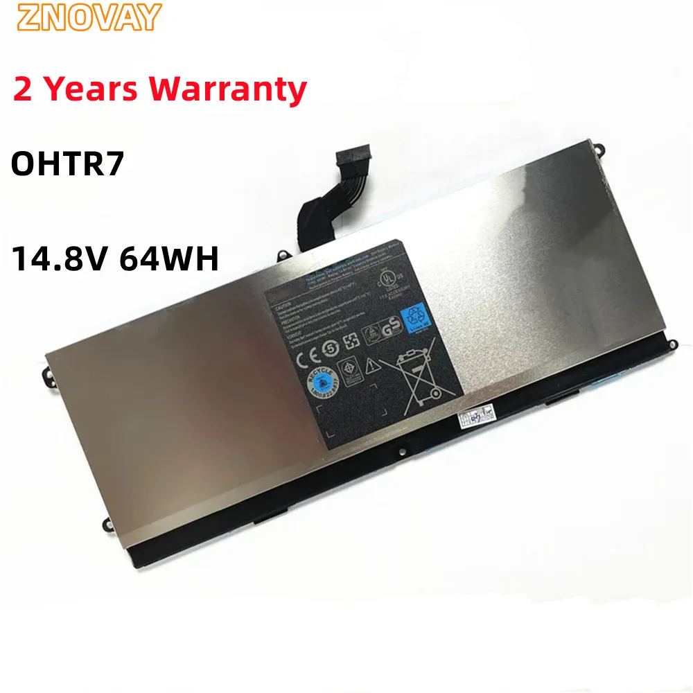 ZNOVAY 14.8v 64WH OHTR7 Laptop Battery for Dell XPS 15z L511Z OHTR7 ...