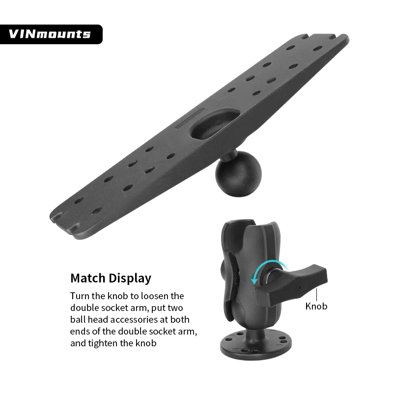 VINmounts-Fish-Finder-Holder-Fishfinder-Mounts-with-1-5-inch-Ball-for ...