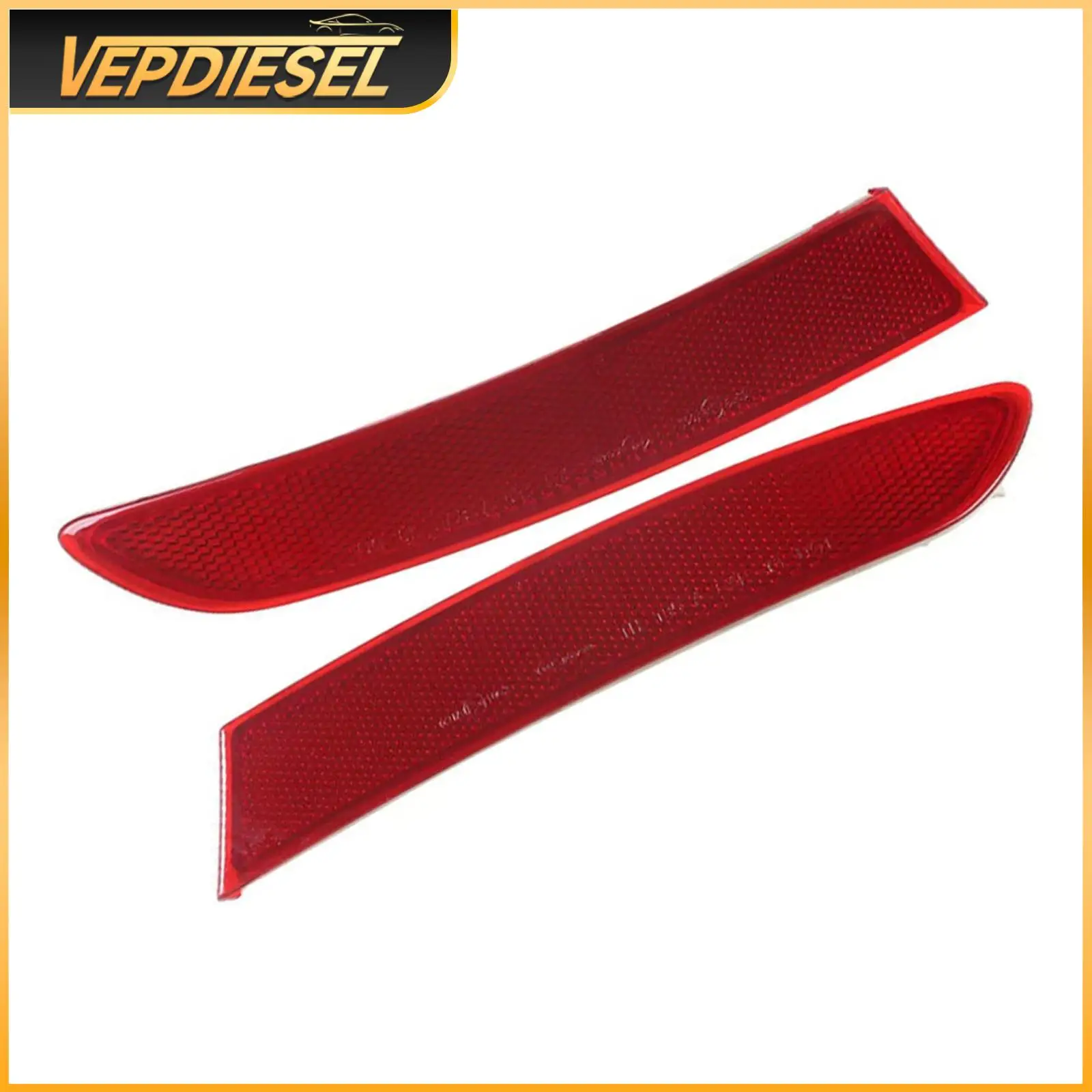 1Pair Rear Bumper Reflector Light 63257352209 63257352210 For BMW F25 ...