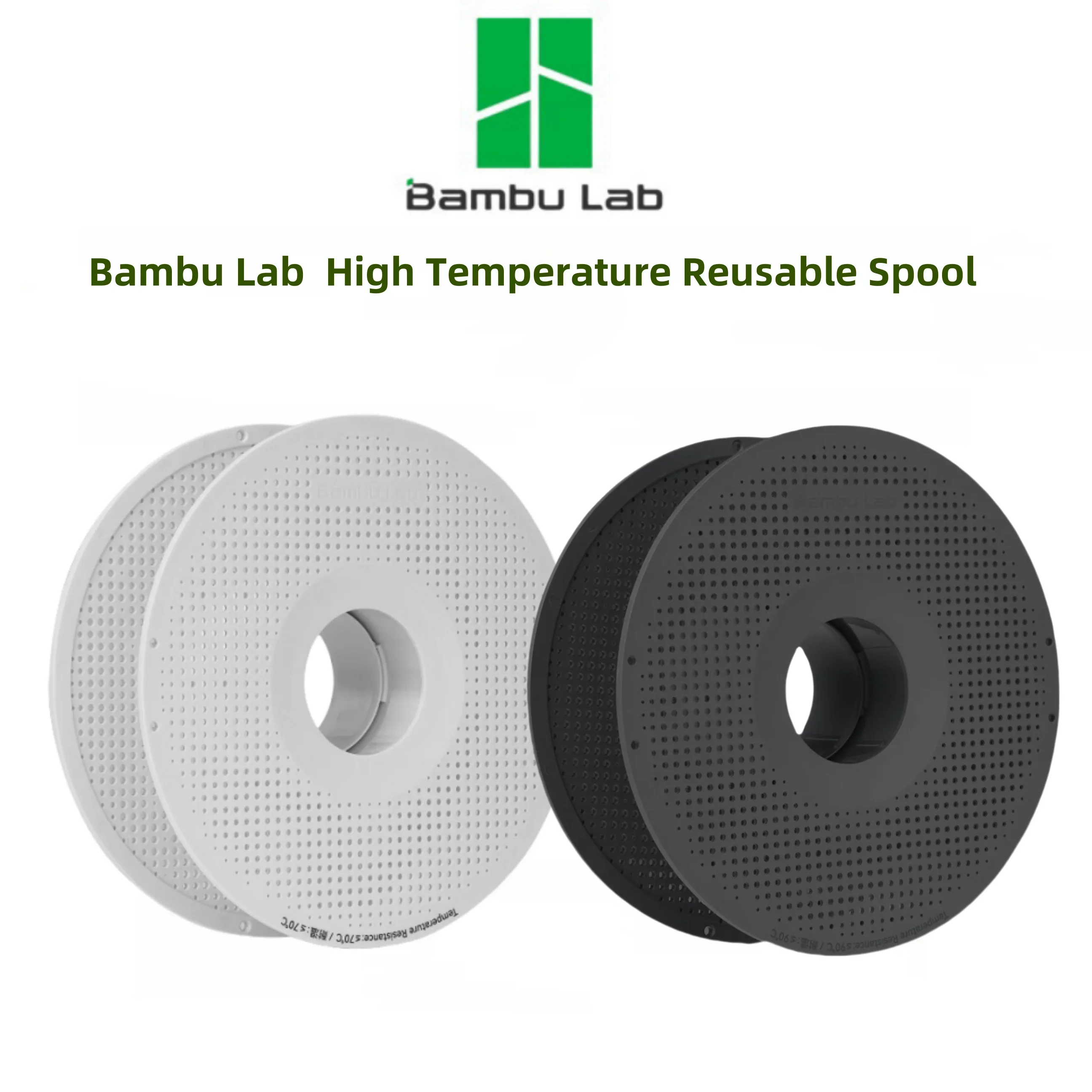 Bambu-Lab-3D-printer-High-Temperature-Material-Rack-Reusable-Spool-Filament-Compatibility-ABS ...