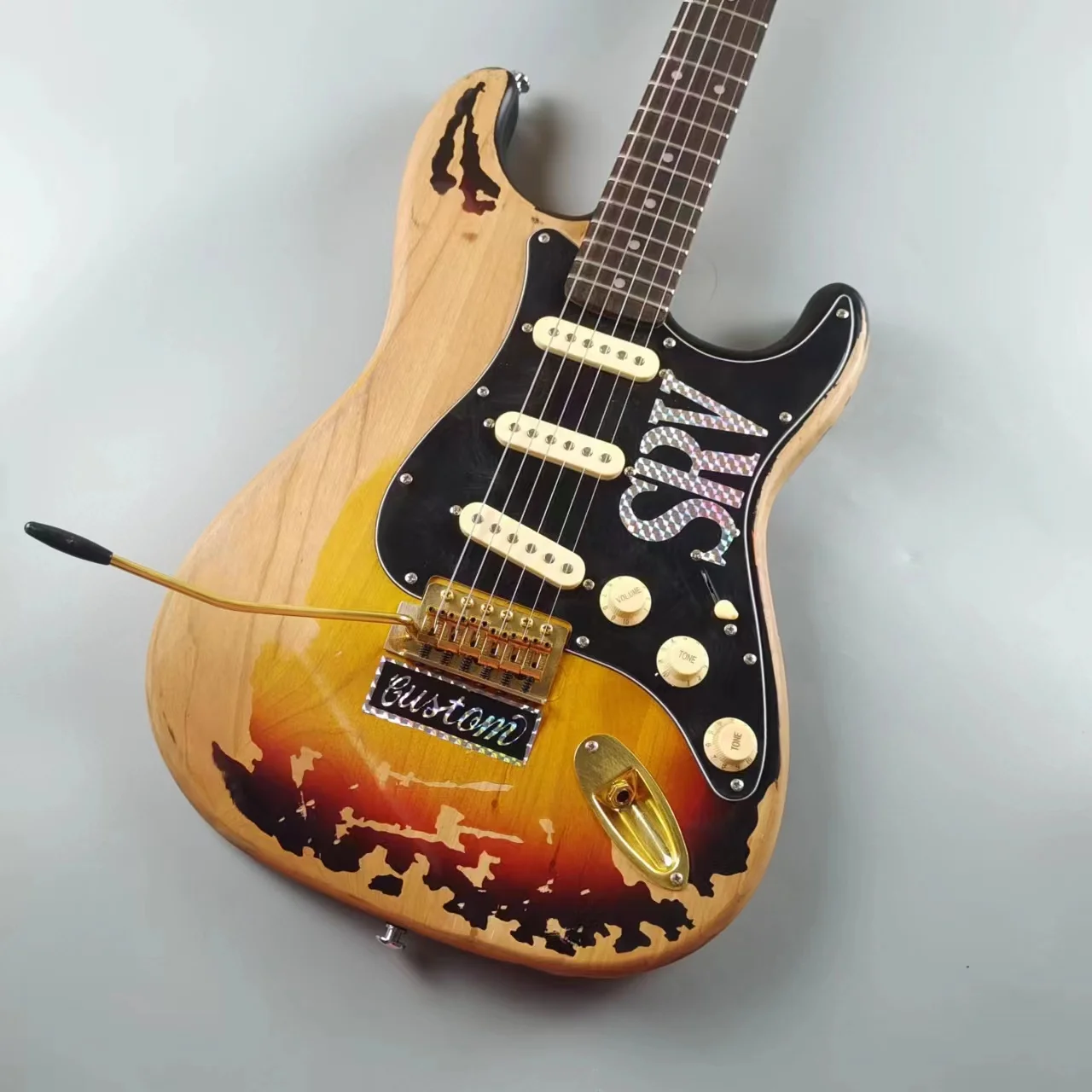 BtShop LTD 199.built SRV Stevie Ray Vaughan RapRelic ST Tribute ...