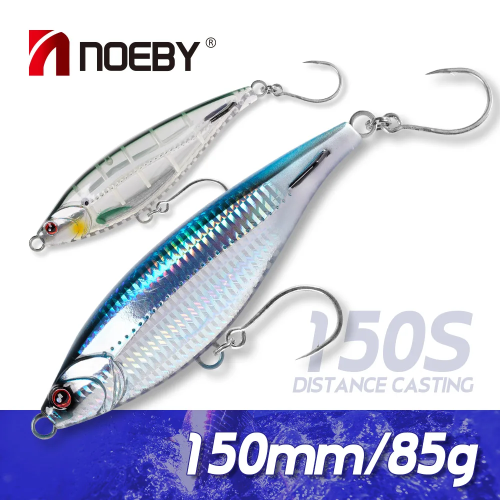 Noeby-Sinking-Stickbait-Fishing-Lure-150mm-85g-Long-Casting-Pencil-Lure-esca-dura-artificiale ...