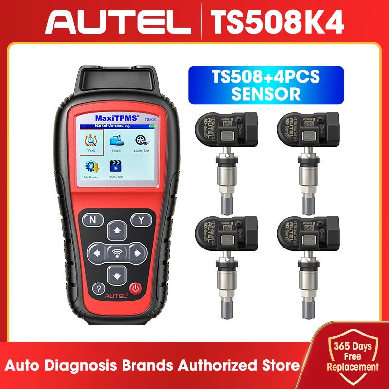 Autel-MaxiTPMS-TS508K4-TPMS-Diagnostic-Tools-Sensors-Tire-Pressure ...