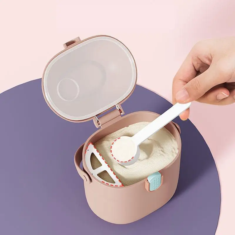 ZK35-Children-Food-Container-Snack-Box-Container-For-Cereals-Mix-Baby ...