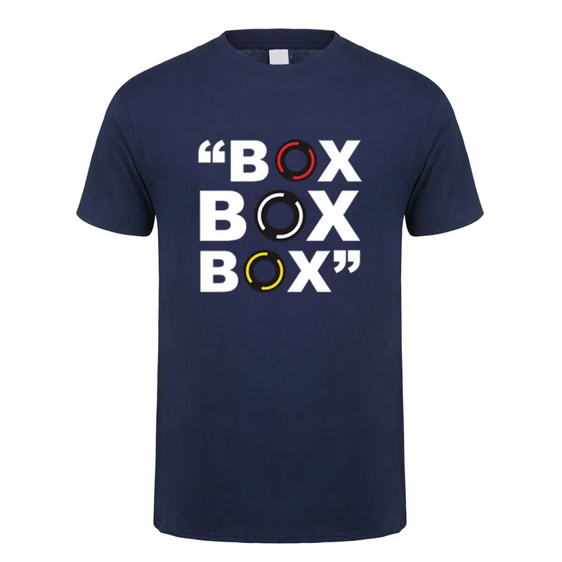 New-F1-Box-Box-Box-Tyre-T-Shirt-Men-Print-Short-Sleeve-Cotton-Summer ...