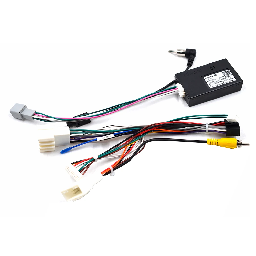 Car 16pin Audio Wiring Harness Cable and Canbus Box For Renault Logan 2 ...