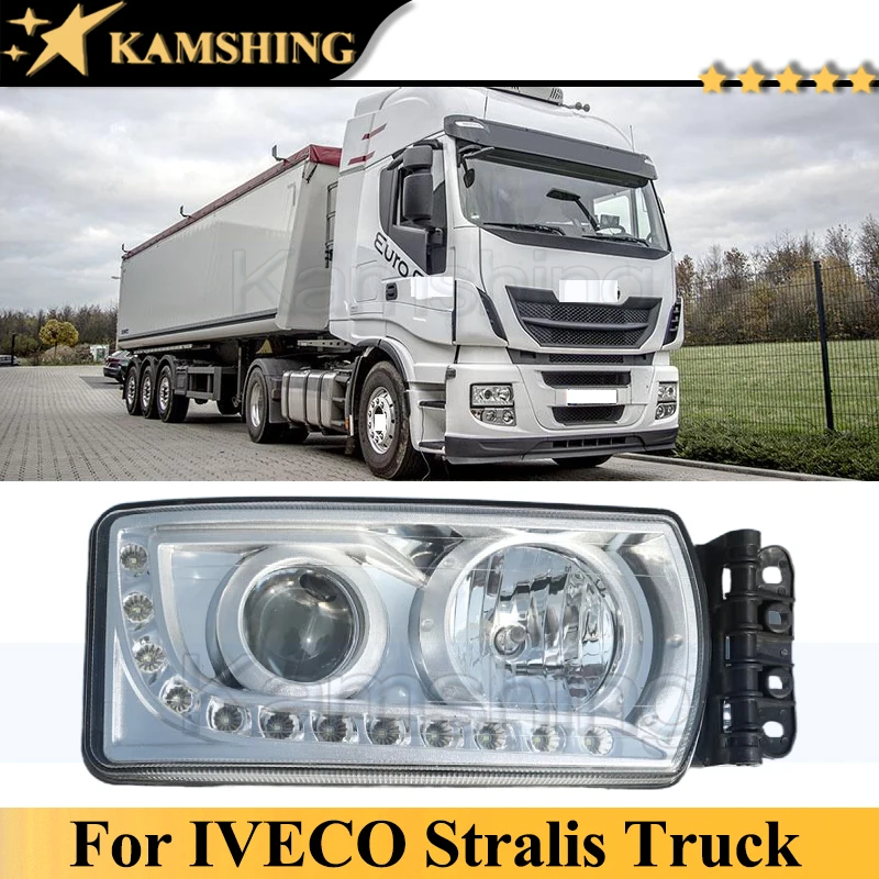Светодиодный передний фонарь Kamshing для грузовика IVECO Stralis, фара ...