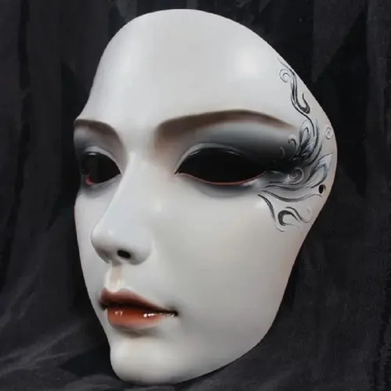 Chinese-style-original-hand-painted-Hanfu-full-face-online-celebrity ...