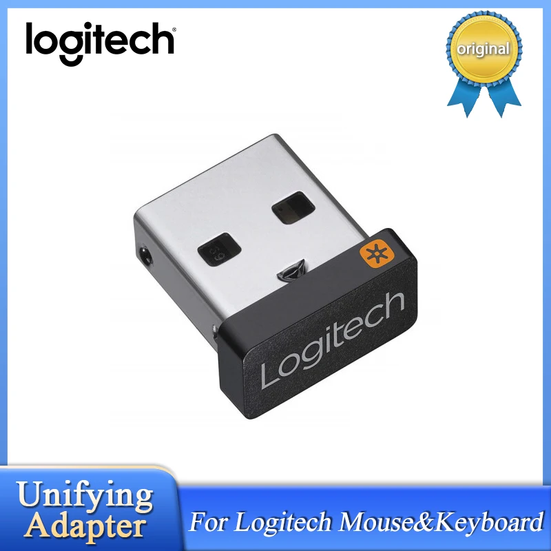 Receptor-Dongle-sem-fio-para-Logitech-Adaptador-USB-unificador-Teclado ...