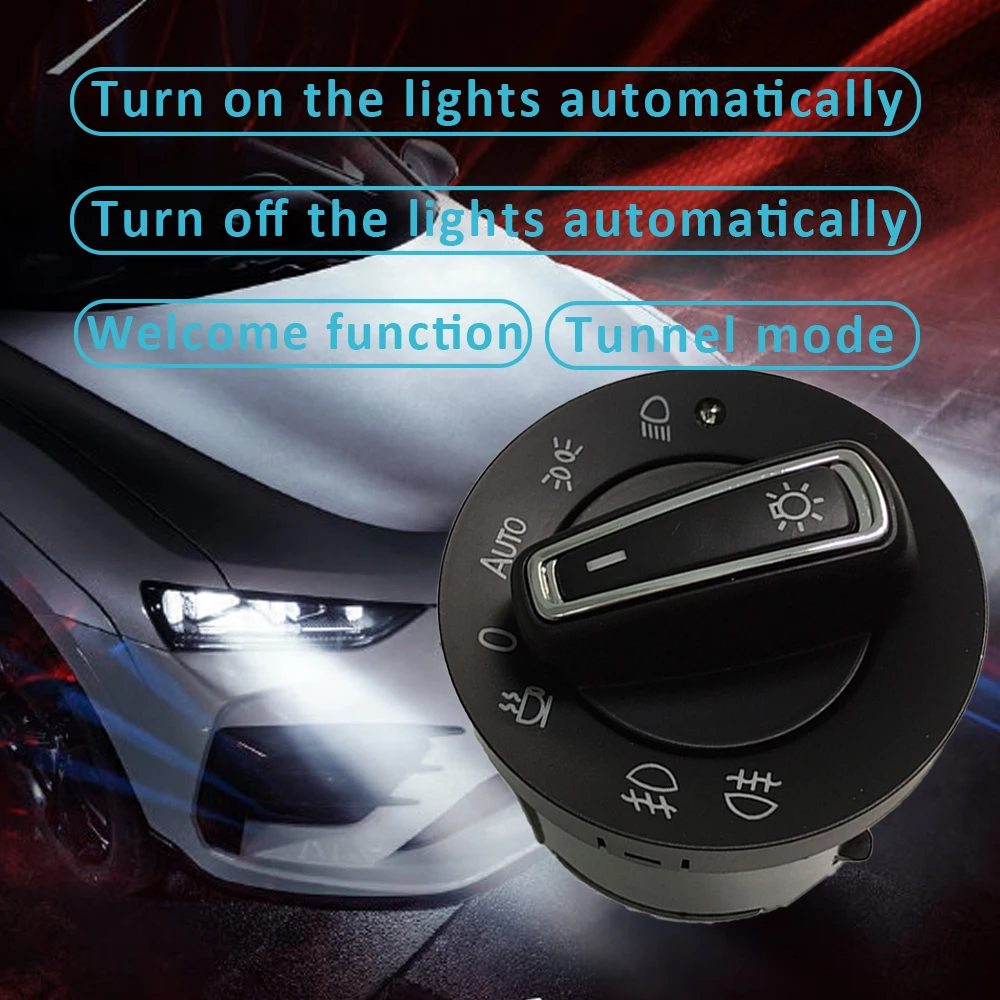 Car Headlight Switch For Skoda Octavia Yeti Superb Automatic Headlamp ...