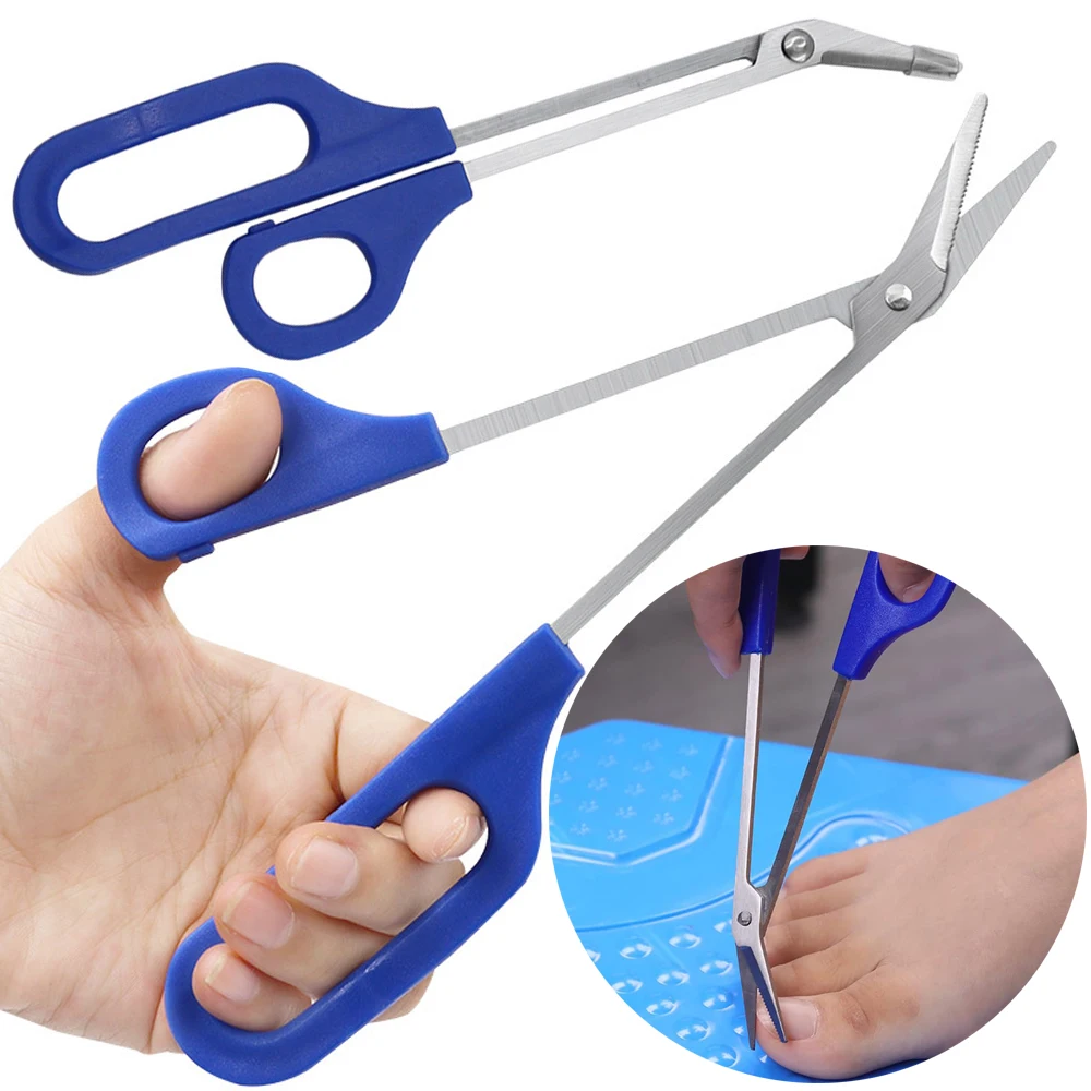 Long-Handle-Nail-Clippers-Toenail-Toe-Scissors-Nail-Care-Pedicure ...
