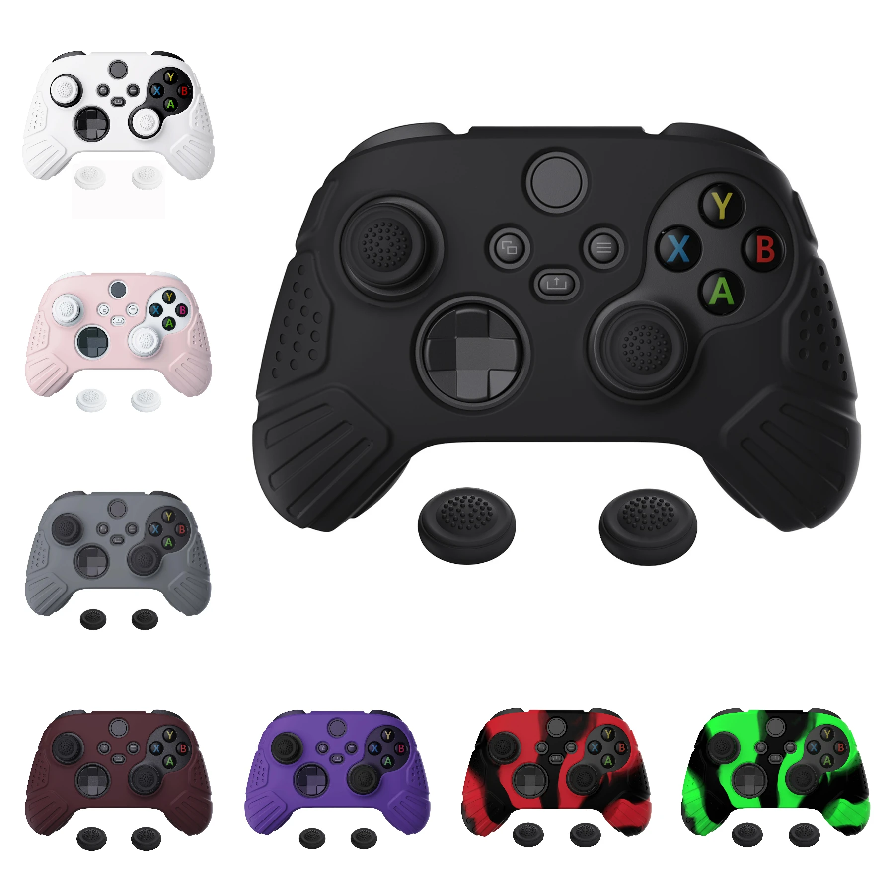 PlayVital Guardian Edition Anti-slip Silicone Case Rubber Protector ...