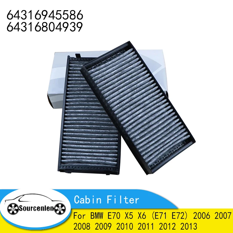 64316804939-Car-Cabin-Filter-For-BMW-E70-X5-X6-E71-E72-2006-2007-2008 ...