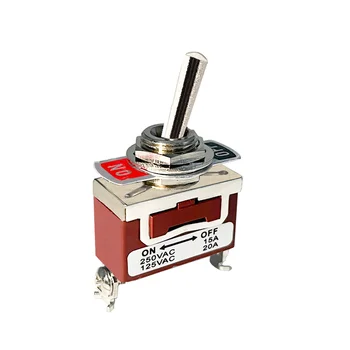 High quality Toggle Switch momentary 250V max 15A switch Pole Double ...