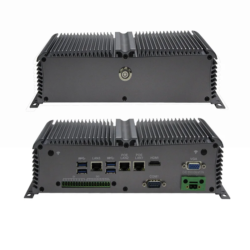 2-POE-Lan-port-vehicle-X86-BOX-pc-industrial-embedded-computer-fanless ...
