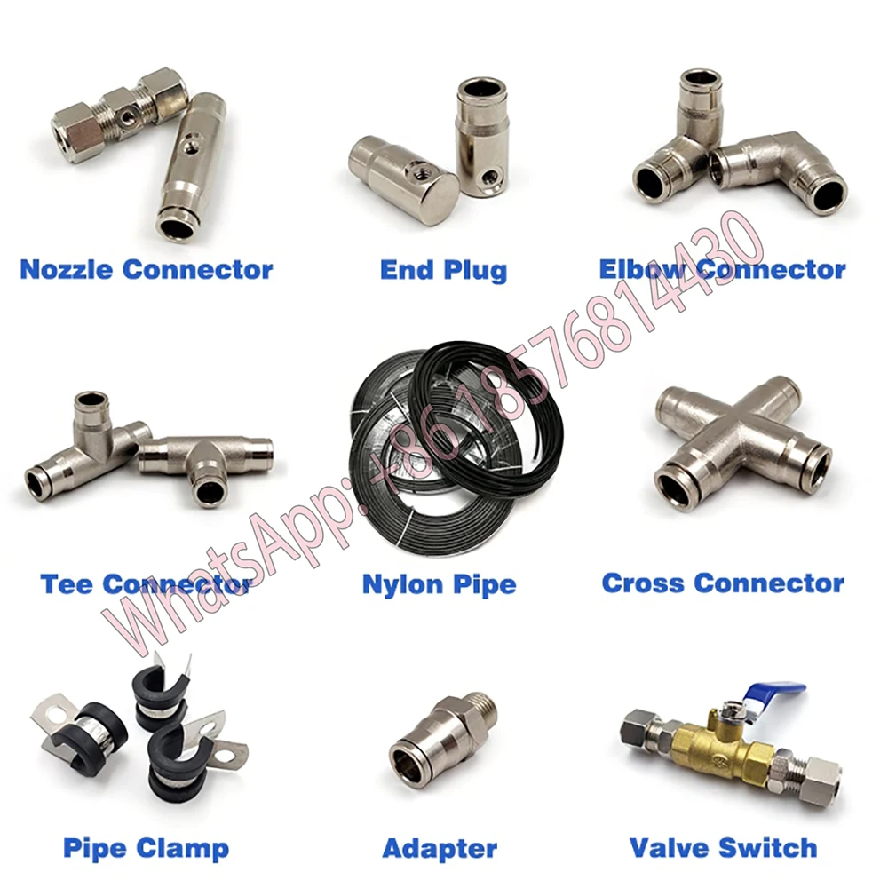 3-8-Interface-Slip-Lock-Quick-Connector-High-Pressure-Brass-Tee-Elbow ...