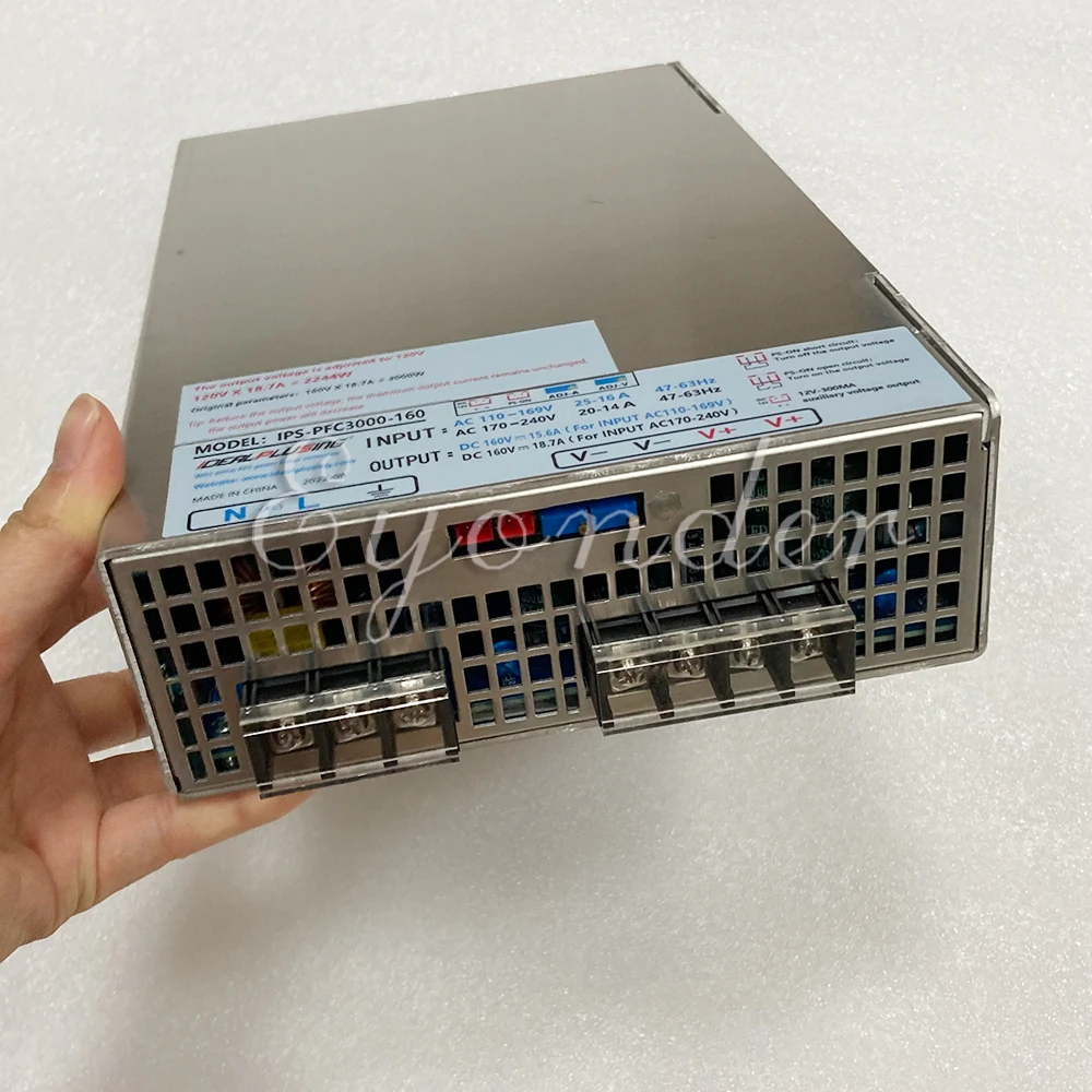 고전압 160V 250V 300V 350V 400V PFC 스위칭 전원 공급 장치, 가정용 3000W 110V/120V/220V ...