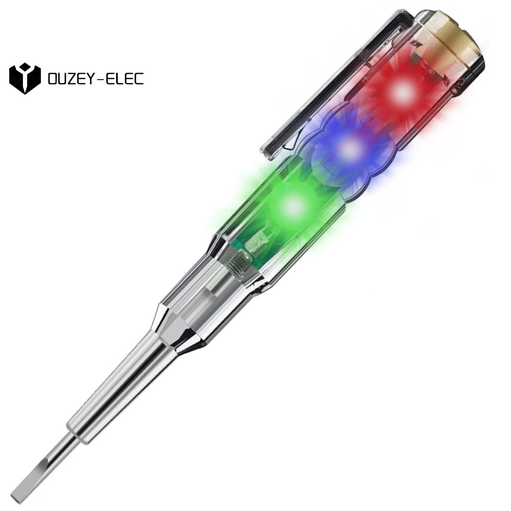Voltage-Tester-Pen-Electric-Screwdriver-Probe-Circuit-Indicator-Slotted ...