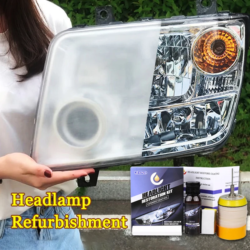 Car-Headlight-Restoration-Kit-Oxidative-Yellowing-Repair-Liquid-Polymer ...