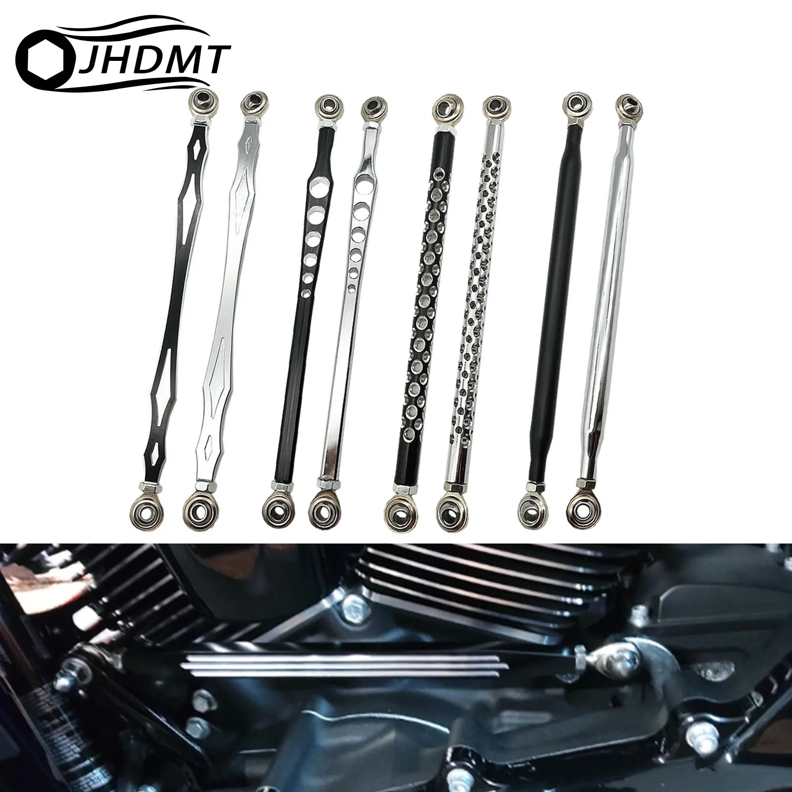 Motorcycle-CNC-Gear-Shift-Linkage-Lever-Cover-330mm-For-Harley-Dyna ...