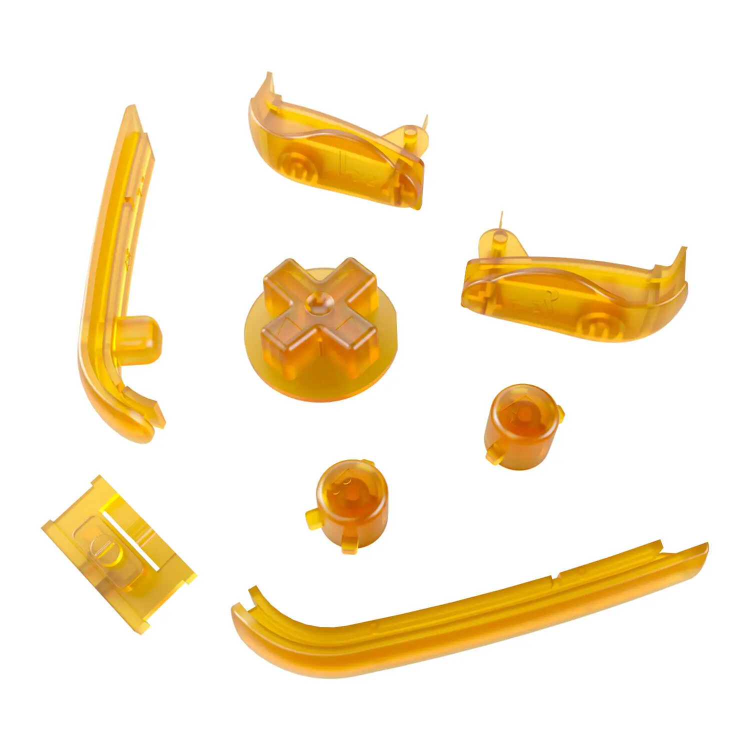 Game-Boy-Advance-Buttons-Amber-Clear-Orange-Replacement-GBA-Nintendo ...