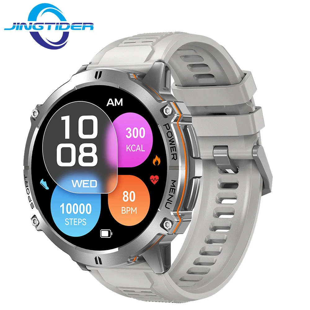 X3 Outdoor Rugged Smart Watch AI Voice 1.73" AMOLED Large Screen Long ...