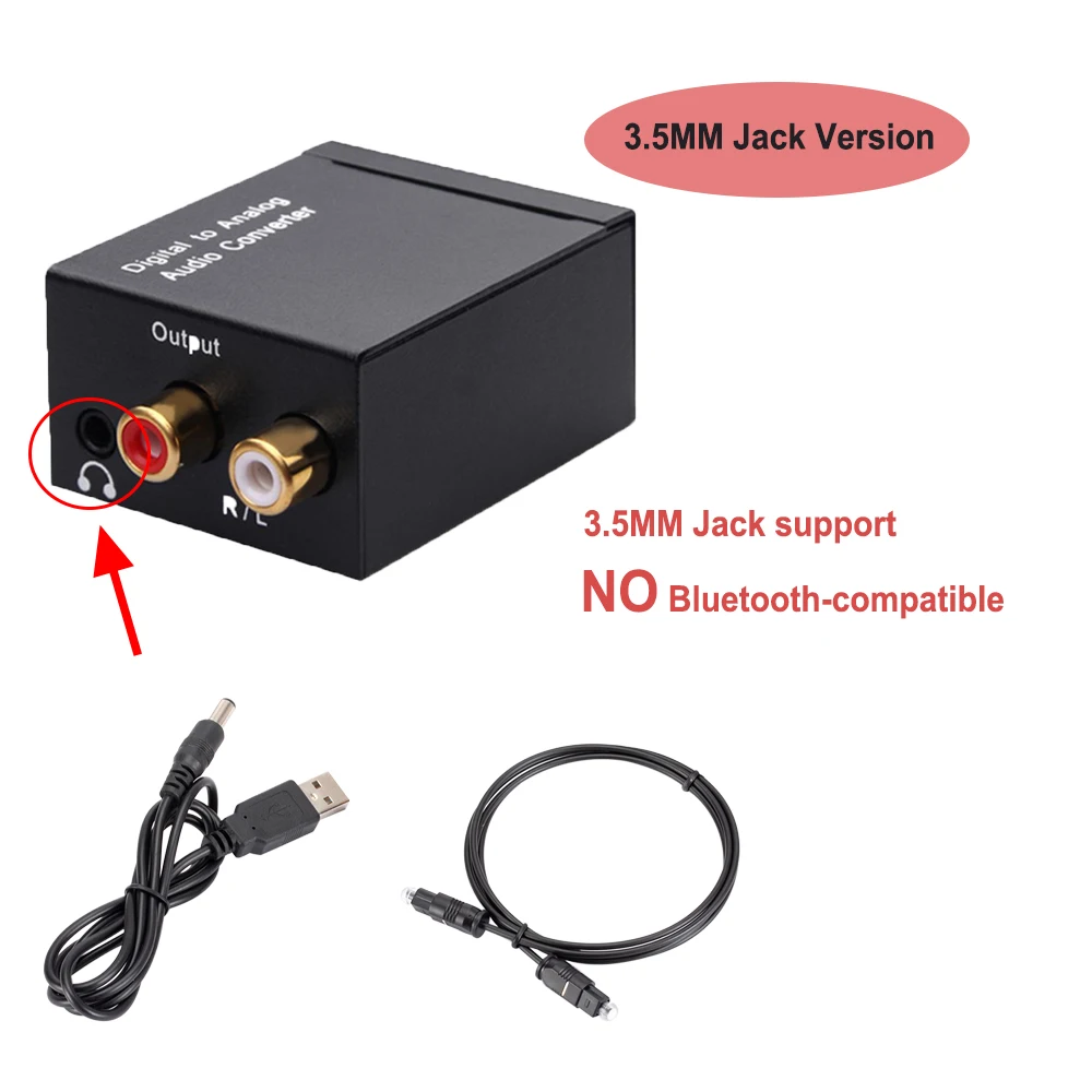 DAC-Spdif-Stereo-3-5MM-Jack-RCA-Amplifier-Decoder-Digital-to-Analog ...