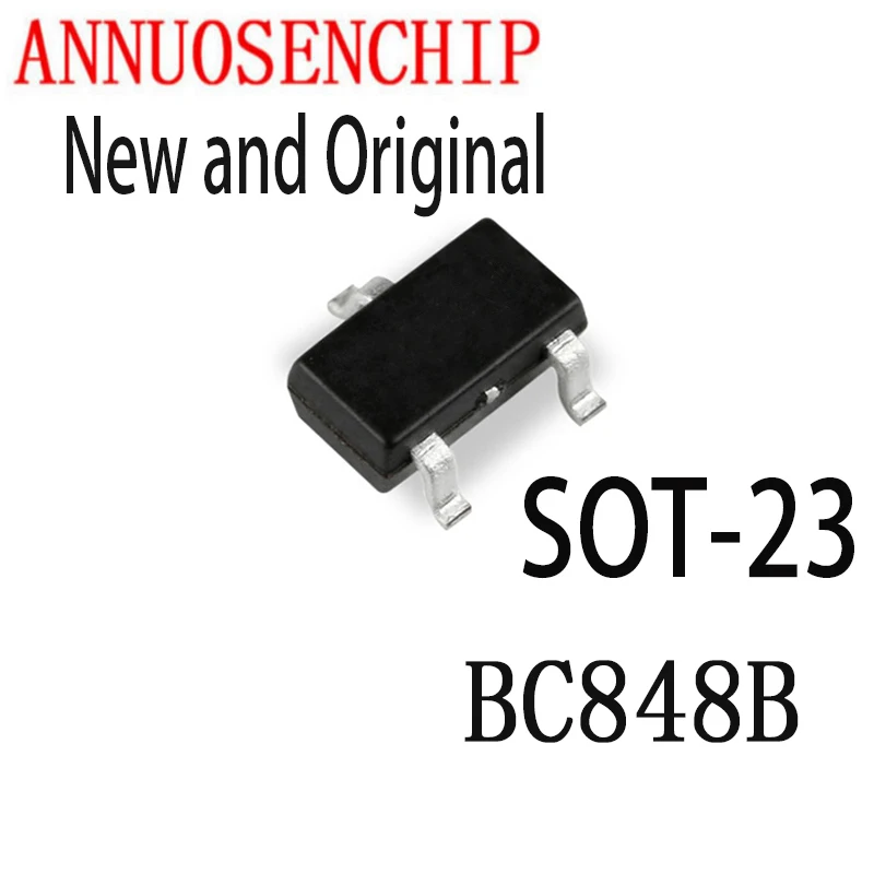 100PCS-New-And-Original-SOT23-BC848-SOT-SMD-SOT-23-1K-New-Transistor ...