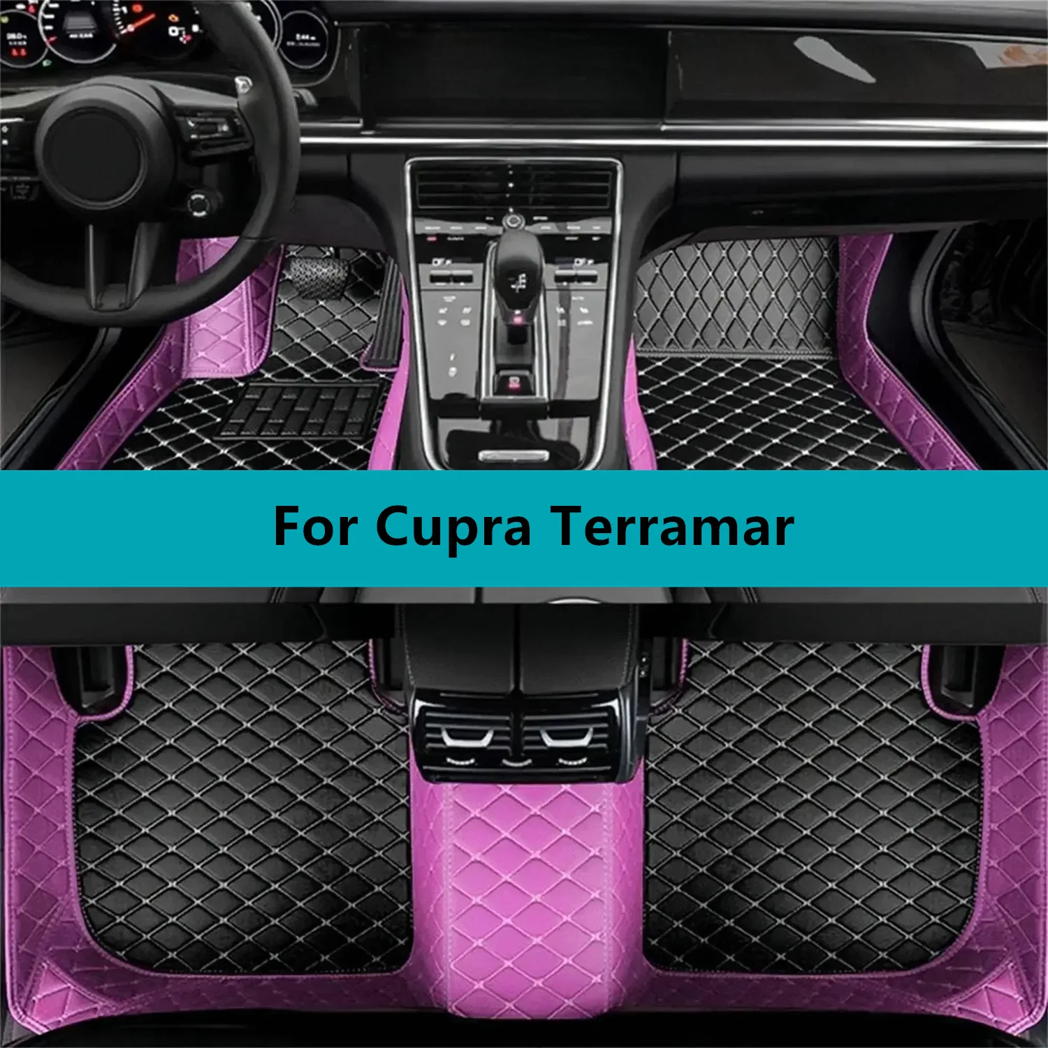 Car Floor Mats For Cupra Terramar 2024 2025 2026 All Weather Waterproof ...