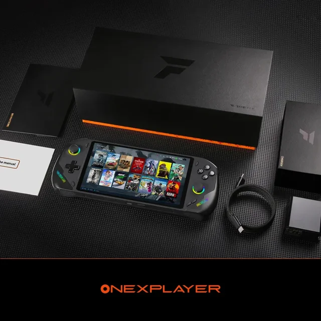 OneXPlayer ONEXFLY F1 7inch 120Hz IPS 1920*1080 Mini Game Console AMD 7840U PC Handheld Game ...