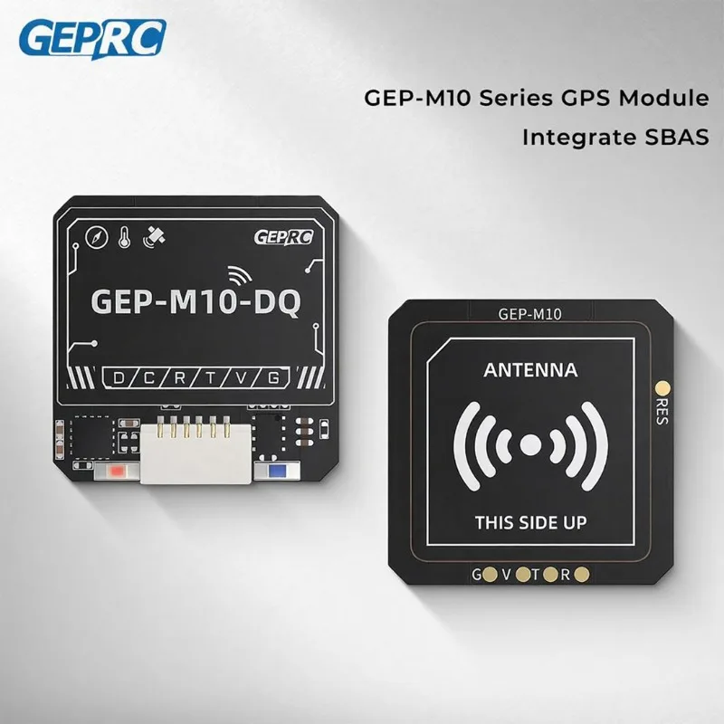 GEPRC GEP-M10 Series GPS Module Integrate SBAS Joint Positioning M10 ...